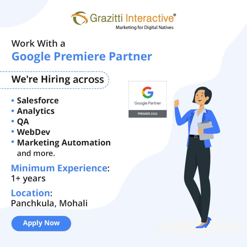 Grazitti Interactive on LinkedIn: Explore Job Opportunities | Grazitti ... Grazitti Interactive on LinkedIn: Explore Job Opportunities | Grazitti ...