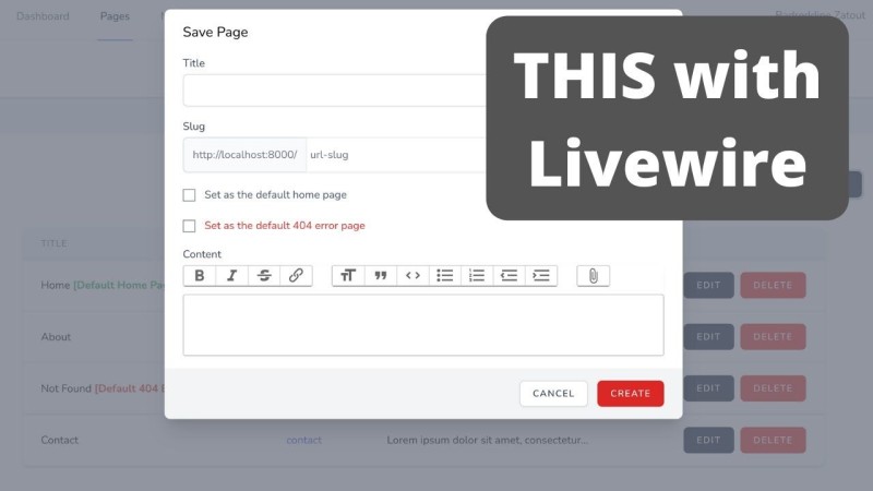 Laravel News on LinkedIn: Livewire CRUD with Modals - Code Review Laravel News on LinkedIn: Livewire CRUD with Modals - Code Review