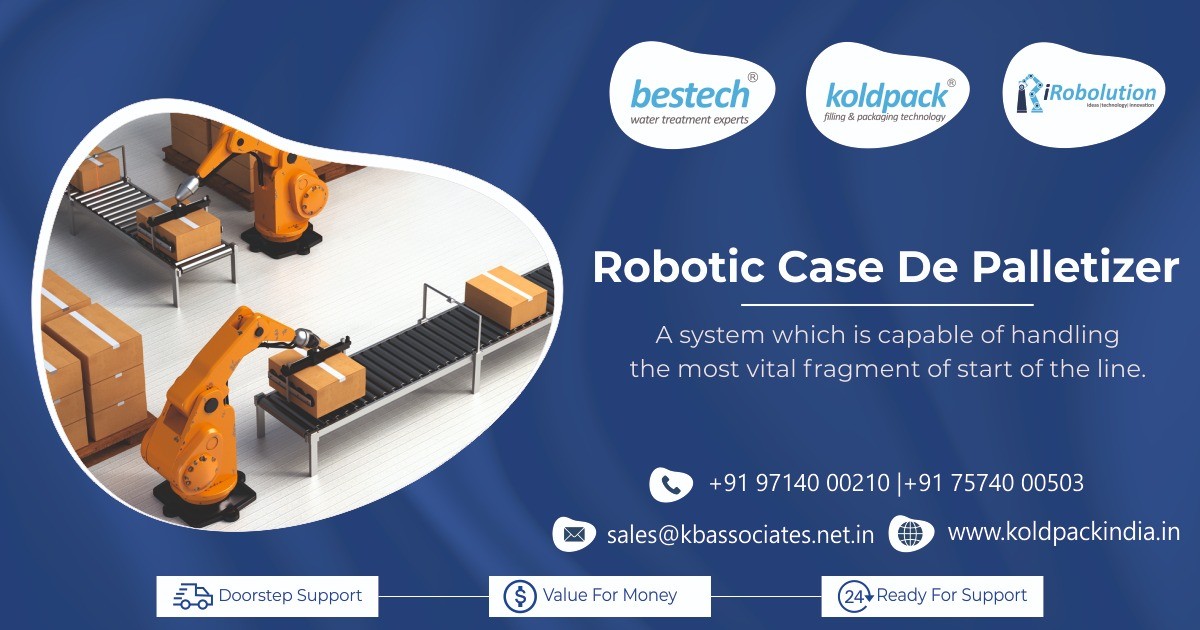 Koldpack Bestech iRobolution on LinkedIn: Robotic Case De Palletizer in ... Koldpack Bestech iRobolution on LinkedIn: Robotic Case De Palletizer in ...