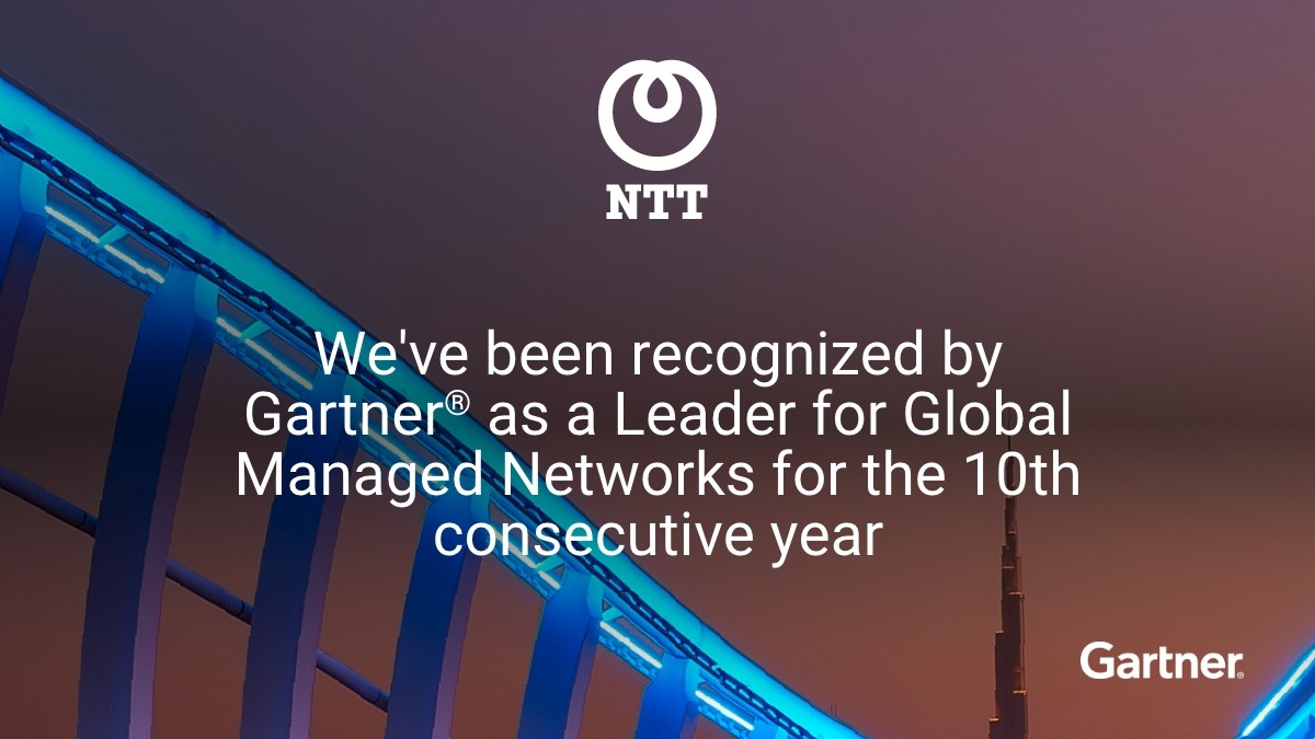 NTT Global Networks on LinkedIn: NTT recognized as a Leader by Gartner NTT Global Networks on LinkedIn: NTT recognized as a Leader by Gartner