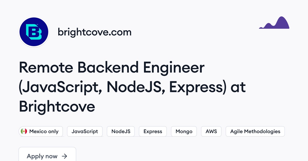 Himalayas on LinkedIn: Remote Backend Engineer (JavaScript, NodeJS ... Himalayas on LinkedIn: Remote Backend Engineer (JavaScript, NodeJS ...