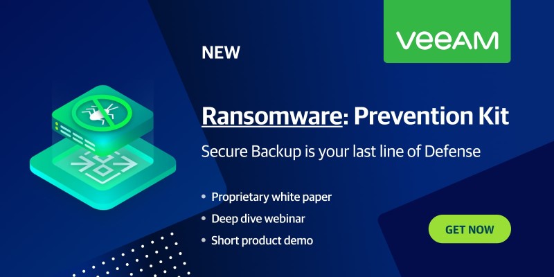 Veeam Software on LinkedIn: Veeam Ransomware Prevention Kit Veeam Software on LinkedIn: Veeam Ransomware Prevention Kit