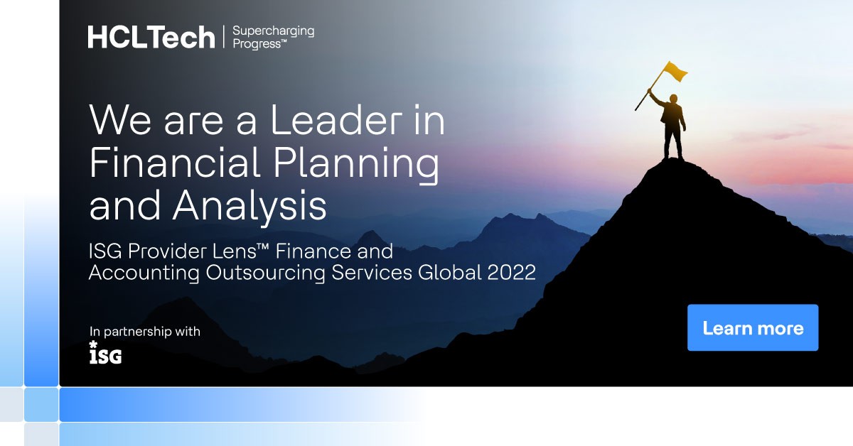 HCLTech on LinkedIn: Recognized as Leader In ISG Provider Lens™ Finance ... HCLTech on LinkedIn: Recognized as Leader In ISG Provider Lens™ Finance ...