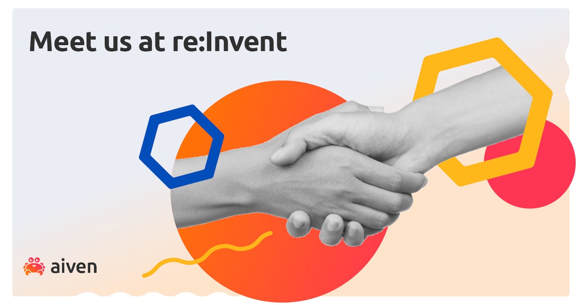 Aiven on LinkedIn: Meet Aiven at AWS re:Invent Aiven on LinkedIn: Meet Aiven at AWS re:Invent