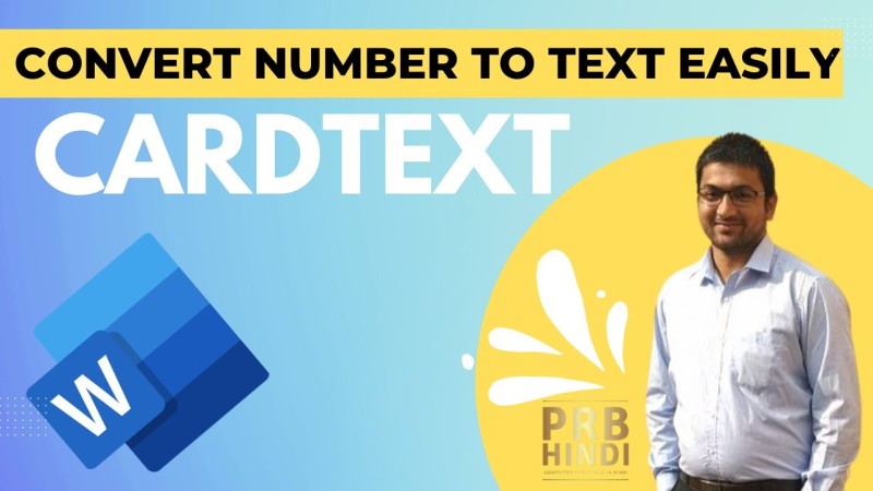 John Bhatt on LinkedIn: CARDTEXT - Convert Number to Text in Microsoft ... John Bhatt on LinkedIn: CARDTEXT - Convert Number to Text in Microsoft ...
