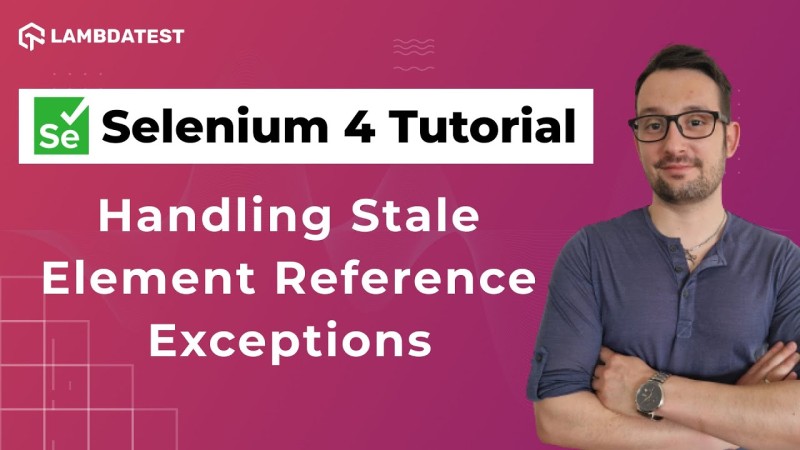 Shahzeb Hoda on LinkedIn: How to Handle Stale Element Reference ... Shahzeb Hoda on LinkedIn: How to Handle Stale Element Reference ...