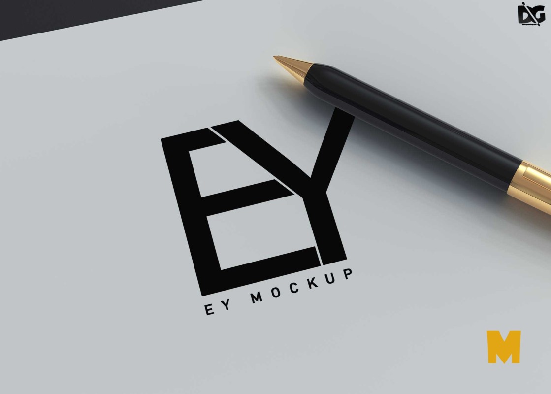 Arun Kumar on LinkedIn: Simple Pen Paper Logo Mockup Arun Kumar on LinkedIn: Simple Pen Paper Logo Mockup