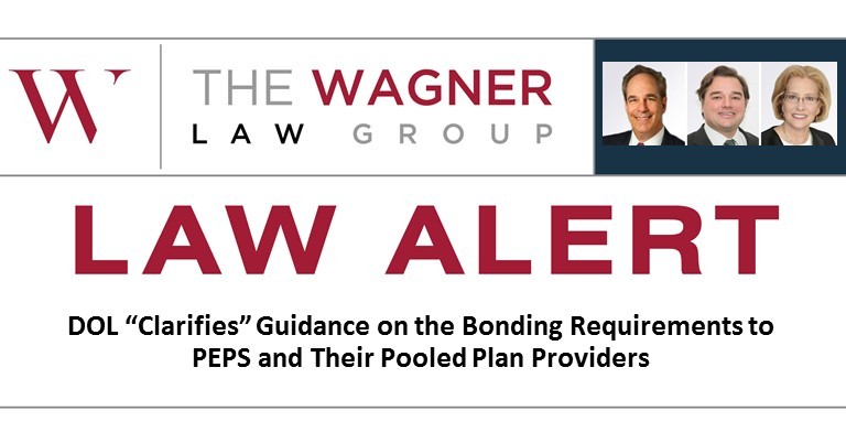 Marcia Wagner on LinkedIn: DOL “Clarifies” Guidance on the Bonding ... Marcia Wagner on LinkedIn: DOL “Clarifies” Guidance on the Bonding ...