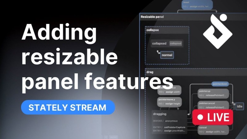 Stately on LinkedIn: Stately Stream: Adding resizable panel features Stately on LinkedIn: Stately Stream: Adding resizable panel features
