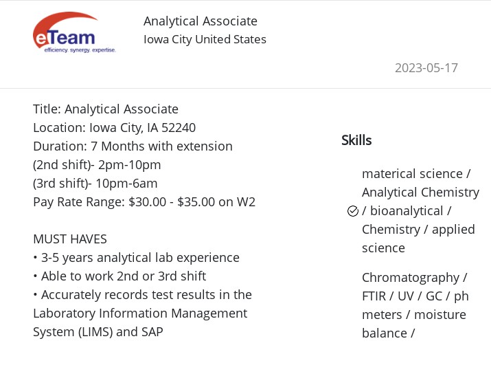 Deepankar Sharma on LinkedIn: Analytical Associate Deepankar Sharma on LinkedIn: Analytical Associate