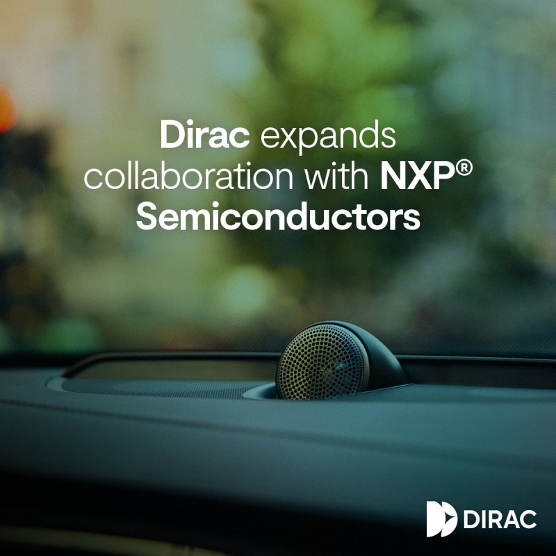 Dirac on LinkedIn: Dirac expands collaboration with NXP to equip NXP’s ... Dirac on LinkedIn: Dirac expands collaboration with NXP to equip NXP’s ...