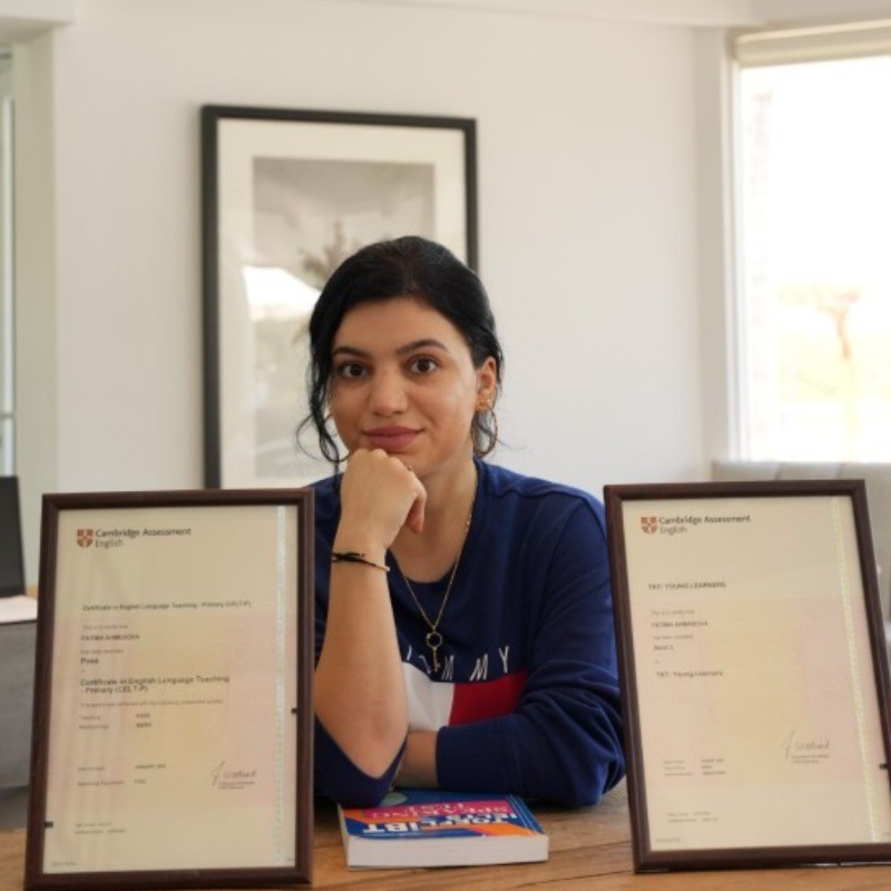 Fatima Jafarli - Language Tutor - My own business | LinkedIn Fatima Jafarli - Language Tutor - My own business | LinkedIn