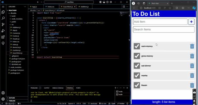 Jannath Marha on LinkedIn: #reactjs #codingjourney Jannath Marha on LinkedIn: #reactjs #codingjourney
