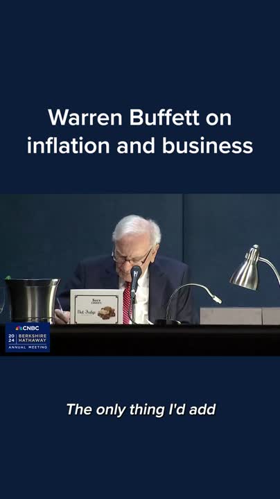 CNBC on LinkedIn: Warren Buffett discusses inflation and business at ... CNBC on LinkedIn: Warren Buffett discusses inflation and business at ...