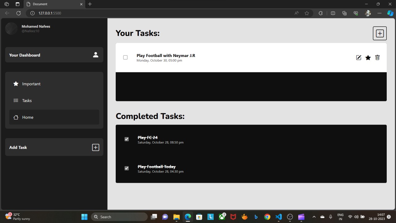 Mohamed Nafees on LinkedIn: #webdeveloper #webdev #todoapp #todolistapp ... Mohamed Nafees on LinkedIn: #webdeveloper #webdev #todoapp #todolistapp ...