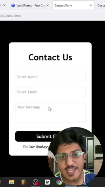 Uday Sharma on LinkedIn: #webdevelopment #html #css #tailwindcss #web3form Uday Sharma on LinkedIn: #webdevelopment #html #css #tailwindcss #web3form