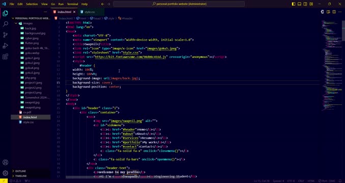 Swapnil rupnar on LinkedIn: #webdevelopment #portfoliowebsite #html # ... Swapnil rupnar on LinkedIn: #webdevelopment #portfoliowebsite #html # ...