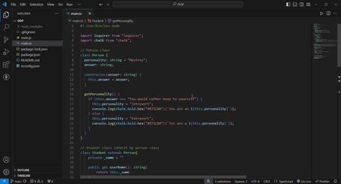 Muhammad Hassan on LinkedIn: #project #programming #oop #typescript # ... Muhammad Hassan on LinkedIn: #project #programming #oop #typescript # ...