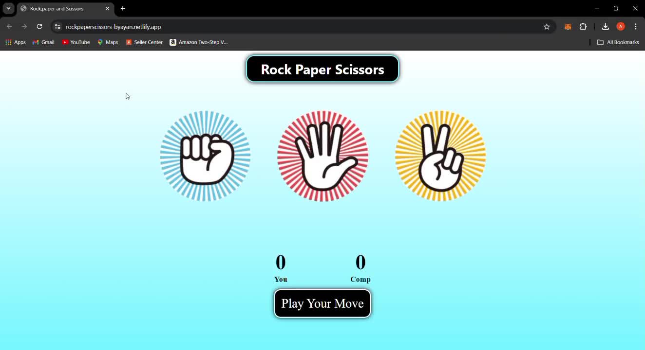 Muhammad Ayan on LinkedIn: This is the classic Rock Paper Scissors game ... Muhammad Ayan on LinkedIn: This is the classic Rock Paper Scissors game ...