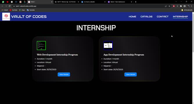 Re-created their website using Html, css, Java Script. Learned a lot ... Re-created their website using Html, css, Java Script. Learned a lot ...