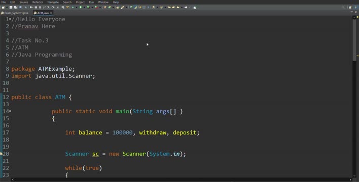 Pranav P. on LinkedIn: #oasisinfobyte #programming #javaprogramming # ... Pranav P. on LinkedIn: #oasisinfobyte #programming #javaprogramming # ...