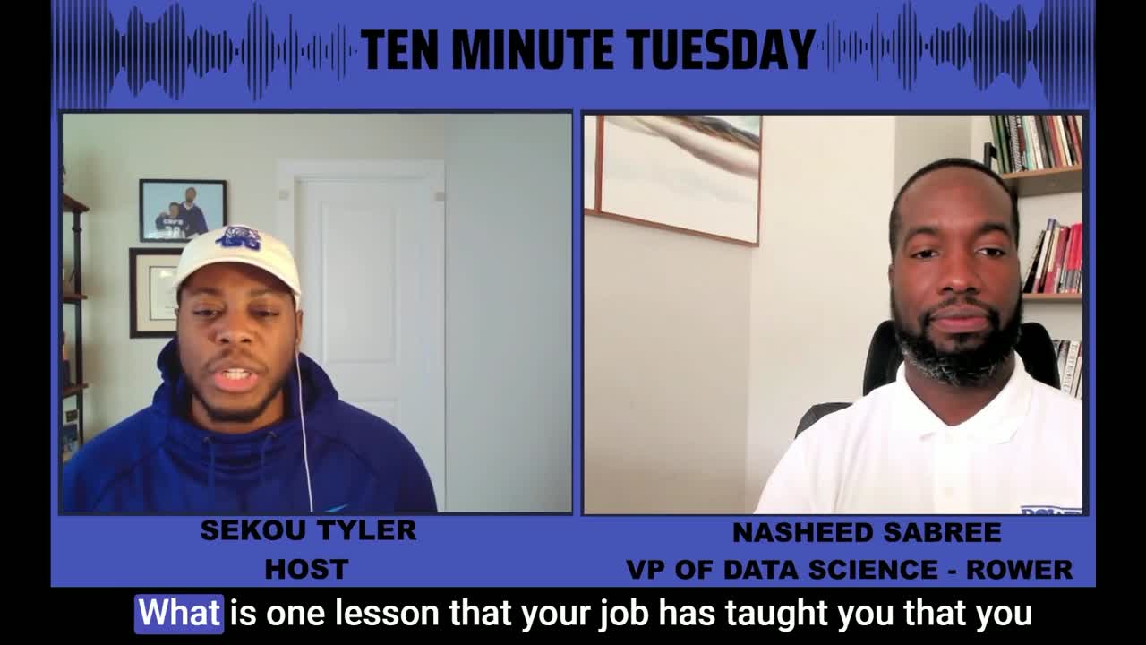 Sekou Tyler on LinkedIn: #tenminutetuesday Sekou Tyler on LinkedIn: #tenminutetuesday
