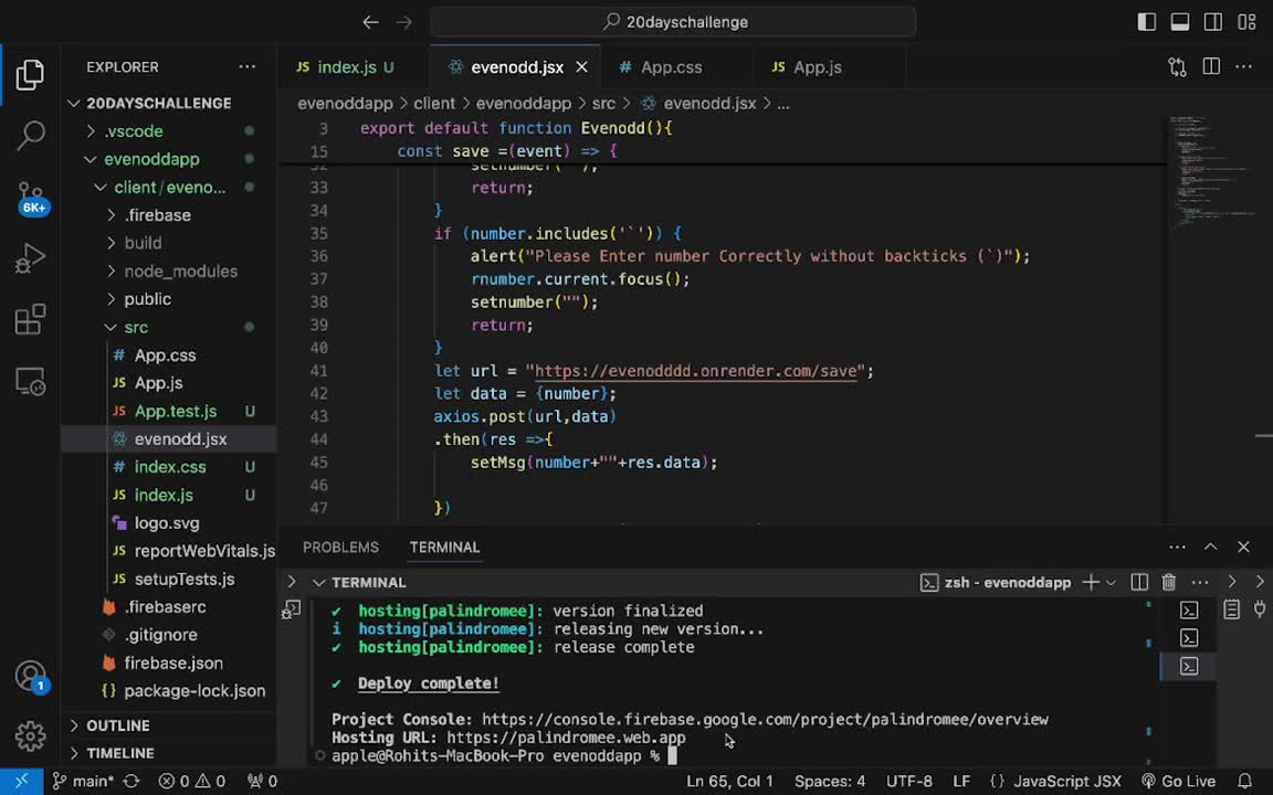 Rohitkumar Nagula on LinkedIn: #mernstack #20daychallenge #webdev # ... Rohitkumar Nagula on LinkedIn: #mernstack #20daychallenge #webdev # ...