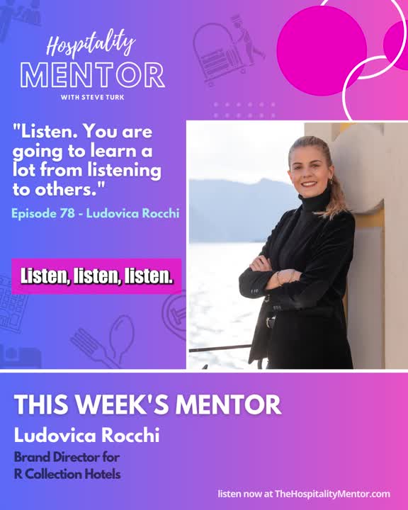 The Hospitality Mentor on LinkedIn: Ep.78: Ludovica Rocchi (via ... The Hospitality Mentor on LinkedIn: Ep.78: Ludovica Rocchi (via ...