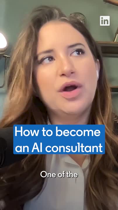 Allie K. Miller on LinkedIn: How to become an AI consultant Allie K. Miller on LinkedIn: How to become an AI consultant