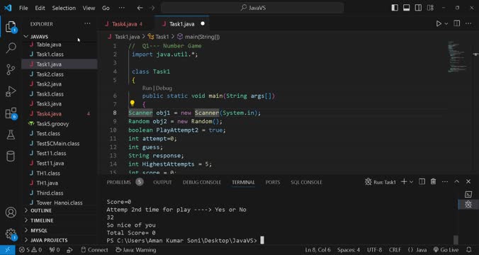 Ayush Kumar Sony on LinkedIn: #java #coding #programming #codesoft # ... Ayush Kumar Sony on LinkedIn: #java #coding #programming #codesoft # ...