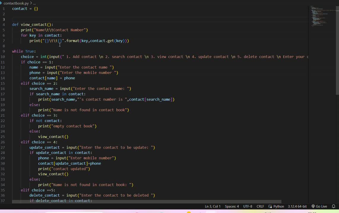 kallem akshitha on LinkedIn: #codsoft #codsoft #python #contactbook # ... kallem akshitha on LinkedIn: #codsoft #codsoft #python #contactbook # ...
