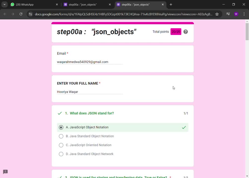 Hooriya Waqar on LinkedIn: #json #datastructures #webdevelopment # ... Hooriya Waqar on LinkedIn: #json #datastructures #webdevelopment # ...