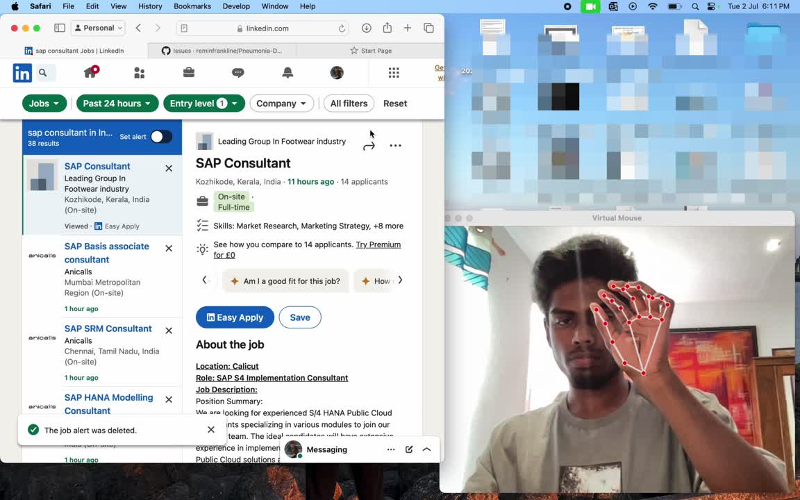 Remin Franklin Eliyas on LinkedIn: #python #opencv #mediapipe # ... Remin Franklin Eliyas on LinkedIn: #python #opencv #mediapipe # ...
