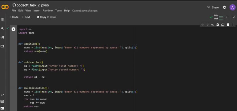 Alla Lavanya on LinkedIn: #taskcalculator #codsoft #internship #python Alla Lavanya on LinkedIn: #taskcalculator #codsoft #internship #python