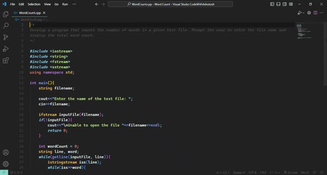 Ashutosh Kumar on LinkedIn: #codsoft #wordcount Ashutosh Kumar on LinkedIn: #codsoft #wordcount