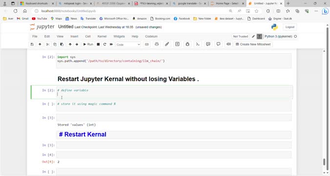 Martin Khristi on LinkedIn: Restart Jupyter kernel without losing ... Martin Khristi on LinkedIn: Restart Jupyter kernel without losing ...