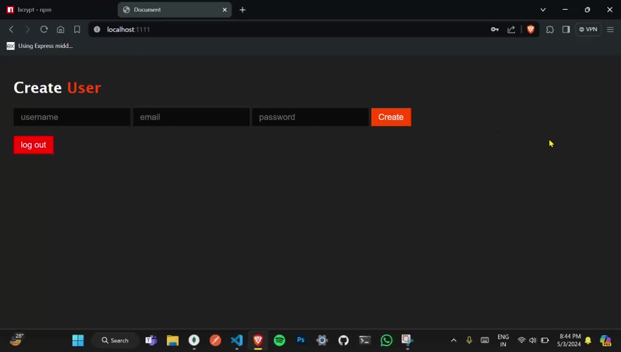 Rajdeep Deb Roy on LinkedIn: #bcrypt #jwt #ejs #backend #webdev #mongodb Rajdeep Deb Roy on LinkedIn: #bcrypt #jwt #ejs #backend #webdev #mongodb