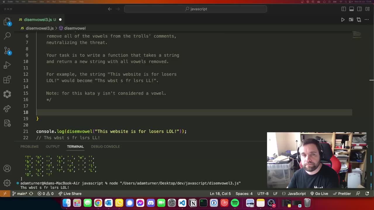 Adam Richard Turner on LinkedIn: #codechallenge #codewars #leetcode # ... Adam Richard Turner on LinkedIn: #codechallenge #codewars #leetcode # ...
