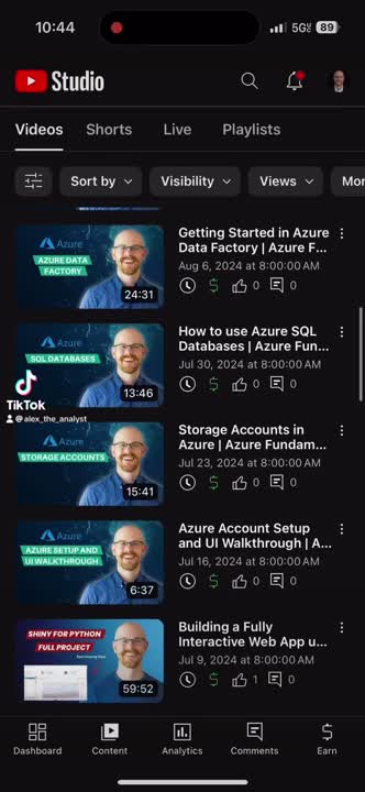 Alex Freberg on LinkedIn: New Azure and AWS series starting soon! It’ll ... Alex Freberg on LinkedIn: New Azure and AWS series starting soon! It’ll ...