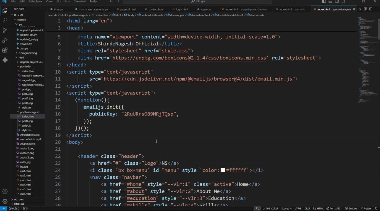 NAGESH SHINDE on LinkedIn: #coding #webdevelopment #html #javascript # ... NAGESH SHINDE on LinkedIn: #coding #webdevelopment #html #javascript # ...