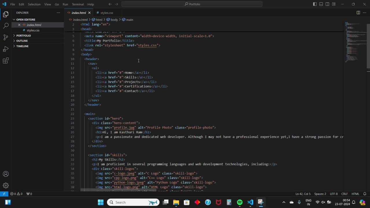 Kasthuri Ram M on LinkedIn: #codsoft #portfolio #codsoft # ... Kasthuri Ram M on LinkedIn: #codsoft #portfolio #codsoft # ...