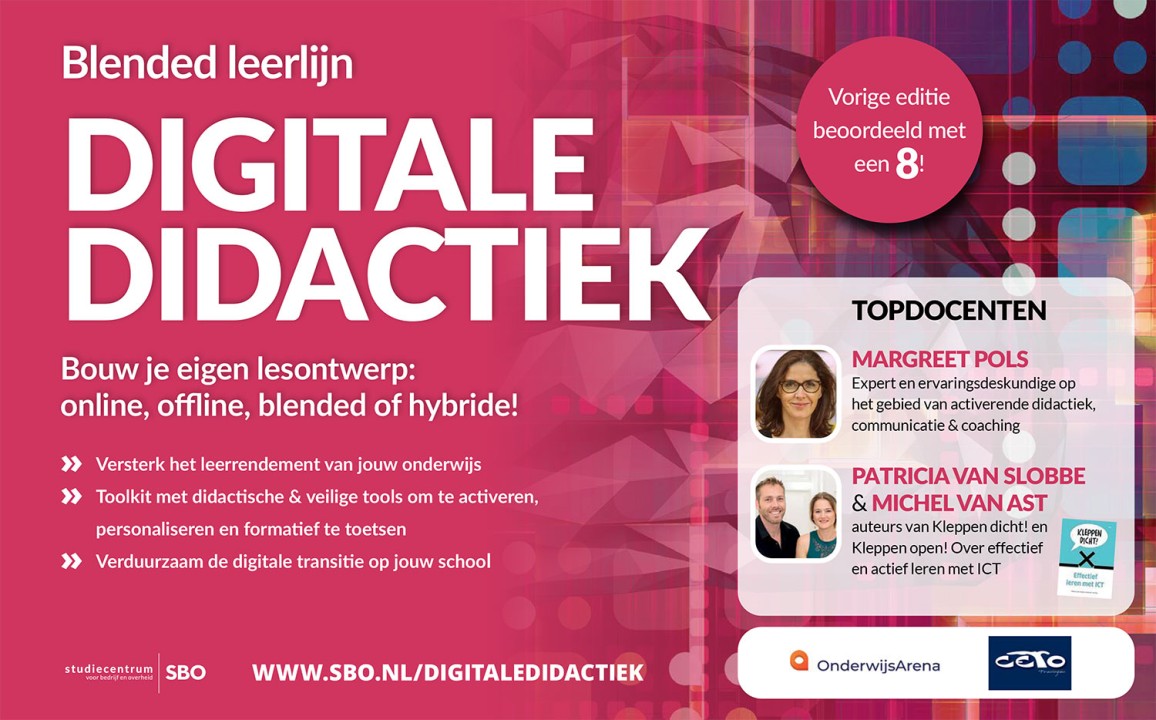 SBO Onderwijs op LinkedIn: Dat digitale didactiek een onmisbare ... SBO Onderwijs op LinkedIn: Dat digitale didactiek een onmisbare ...