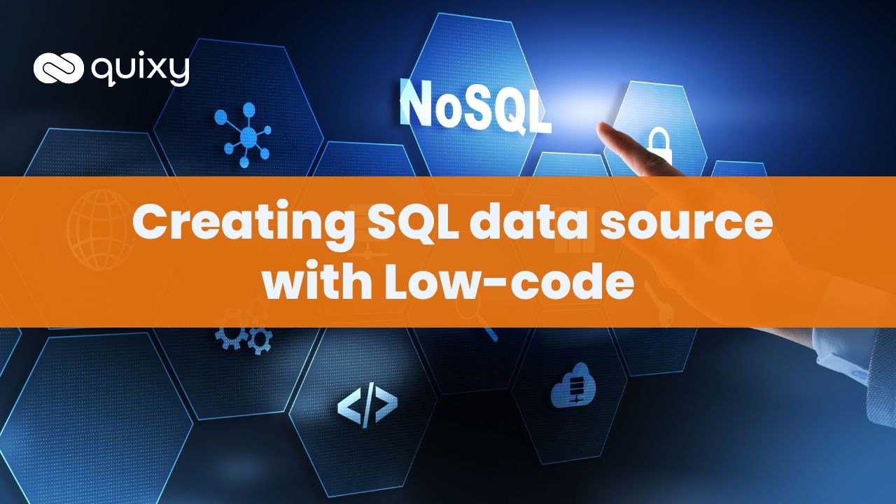 Quixy on LinkedIn: Creating SQL data source with Low-code on Quixy Quixy on LinkedIn: Creating SQL data source with Low-code on Quixy