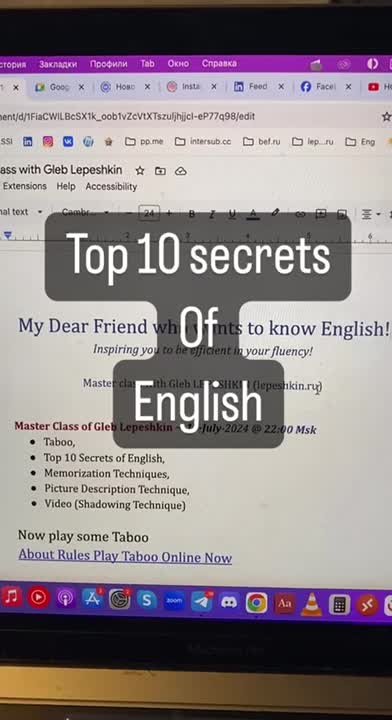 Gleb Lepeshkin on LinkedIn: Top 10 Secrets of English Gleb Lepeshkin on LinkedIn: Top 10 Secrets of English
