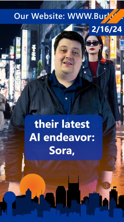 Burk I.T. Consulting, Inc. on LinkedIn: Sora, Not Sorry Burk I.T. Consulting, Inc. on LinkedIn: Sora, Not Sorry