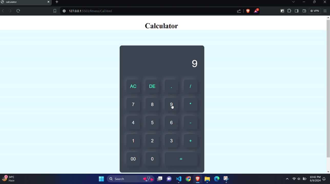 Created a calculator using HTML, CSS, and JavaScript | Himanshu Avasthi ... Created a calculator using HTML, CSS, and JavaScript | Himanshu Avasthi ...