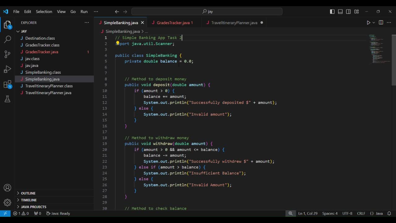 Saketi Jayanth Kumar on LinkedIn: #codealpha #java #softwaredevelopment ... Saketi Jayanth Kumar on LinkedIn: #codealpha #java #softwaredevelopment ...