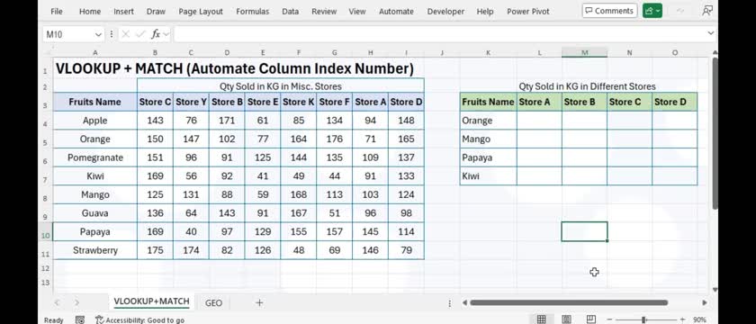 Learn Microsoft Excel on LinkedIn: VLOOKUP + MATCH function in Excel ... Learn Microsoft Excel on LinkedIn: VLOOKUP + MATCH function in Excel ...