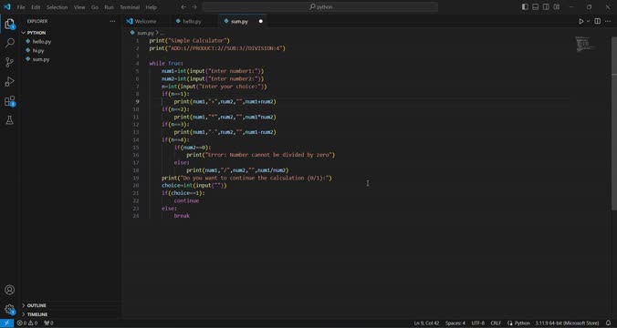 Dadala Drushyala Keerthana on LinkedIn: #codsoft #python #virtualinternship Dadala Drushyala Keerthana on LinkedIn: #codsoft #python #virtualinternship