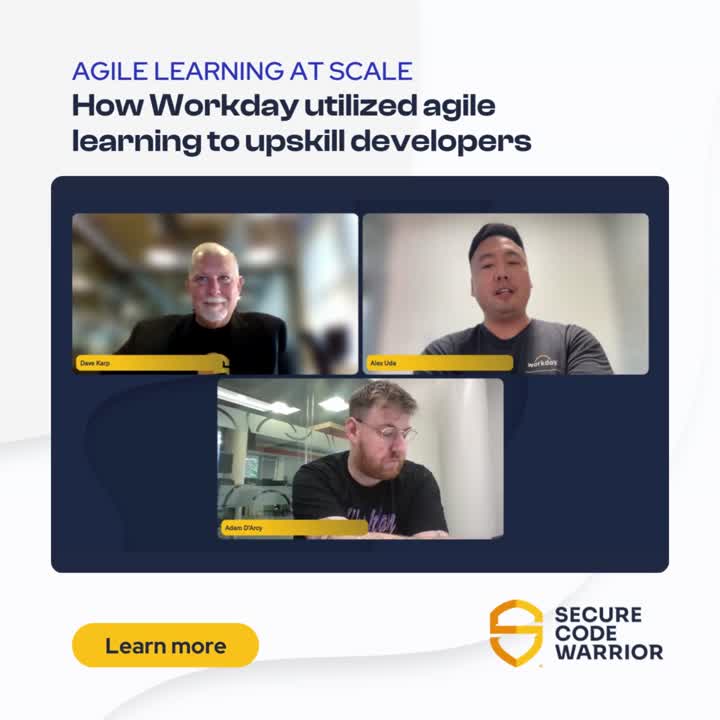 Secure Code Warrior on LinkedIn: #appsec #devsecops #informationsecurity Secure Code Warrior on LinkedIn: #appsec #devsecops #informationsecurity